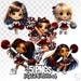Baby Girl Cheerleaders PNG Bundle, Cheer, Cheer Mom, Pom Poms, Clipart ...