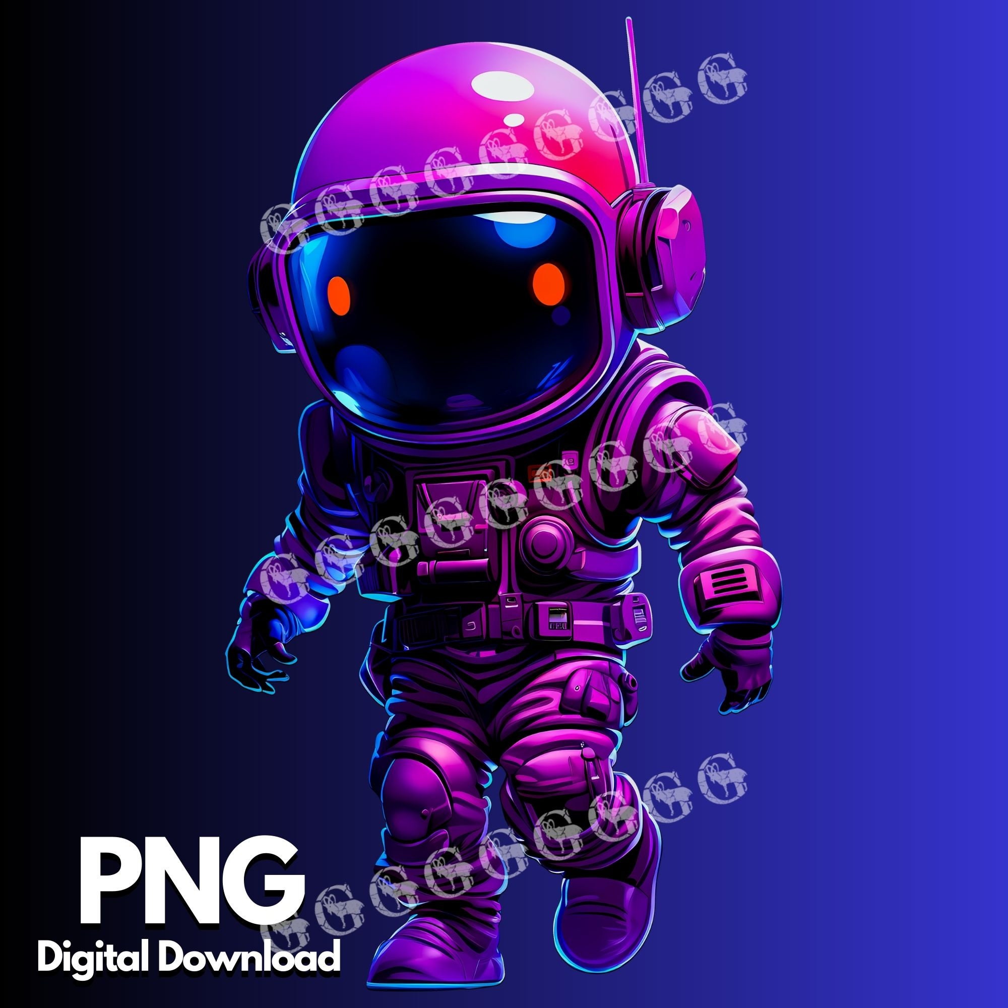 Colorful Astronauts PNG Bundle, Astronaut Clipart, Cartoon Astronauts ...