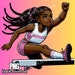 Pink and White Youth Track and Field African American Girls PNG Bundle ...