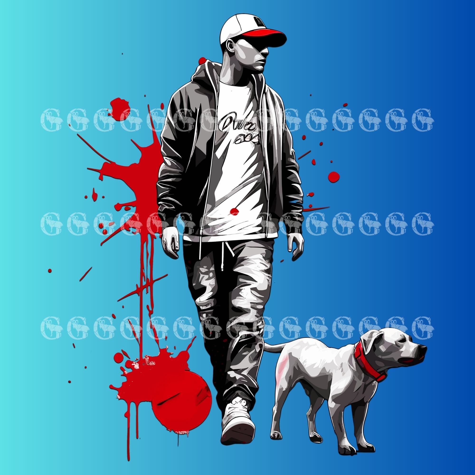 Streetwear Characters PNG Bundle, Gangster Png, Gangster Bear, Gangster ...