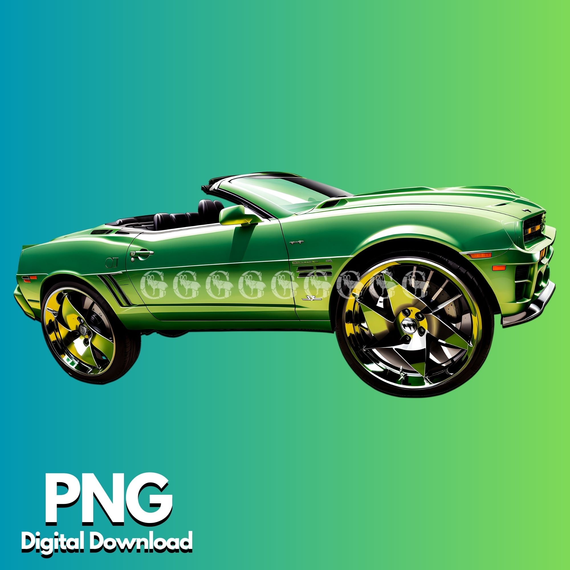 Street Cars With Big Rims PNG Bundle, Cool Cars, Muscle Cars, Fast Cars ...