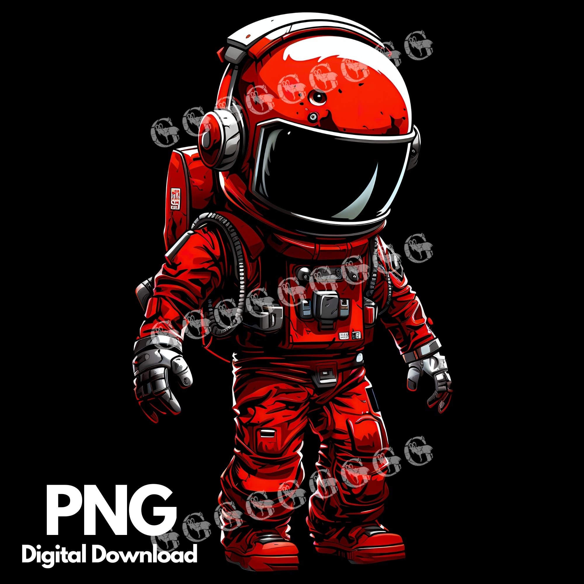 Colorful Astronauts PNG Bundle, Astronaut Clipart, Cartoon Astronauts ...