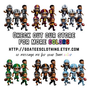 Green Orange Uniform Football Boys PNG Bundle, Football Players, Black ...