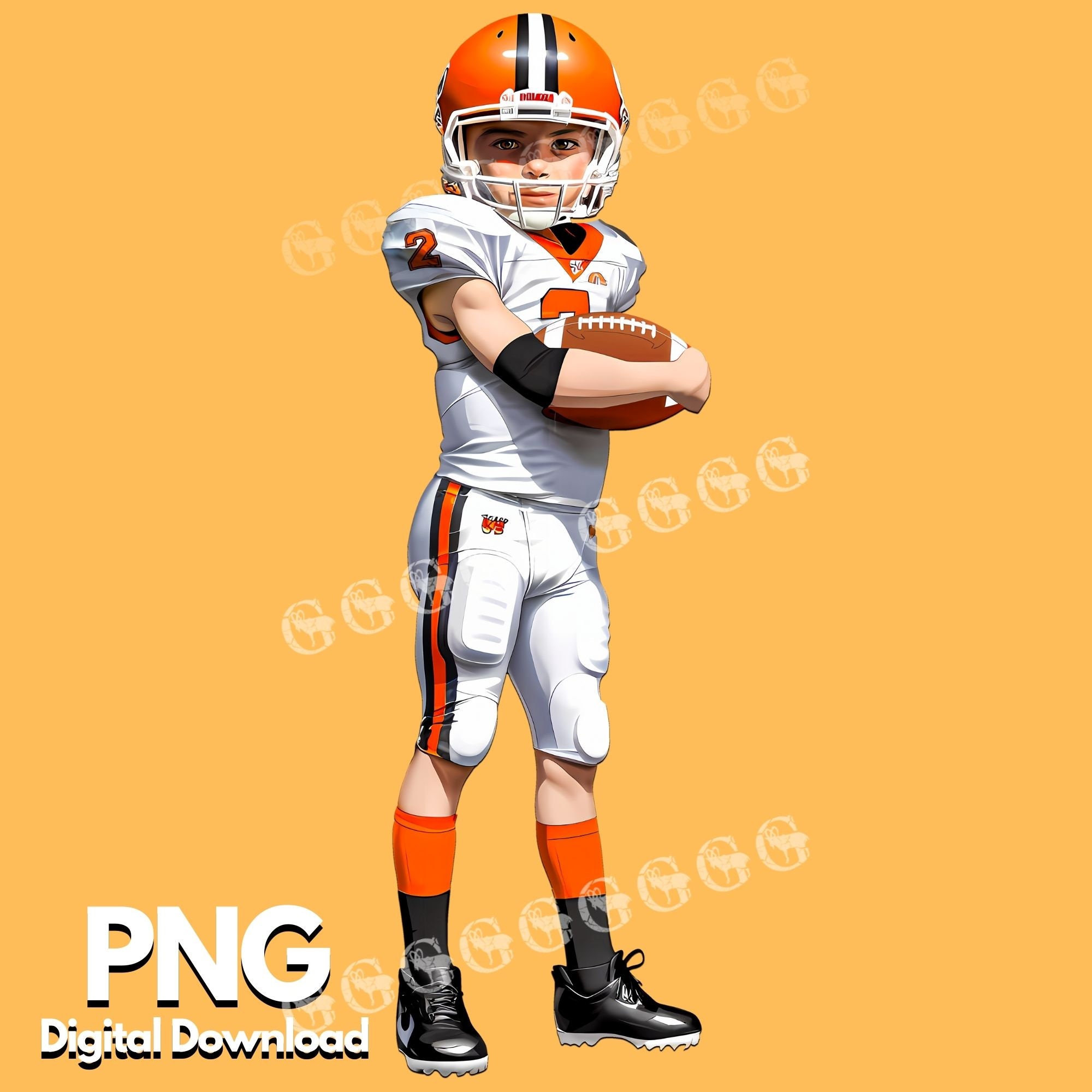 Little League Football Players PNG Bundle, Little League Football ...