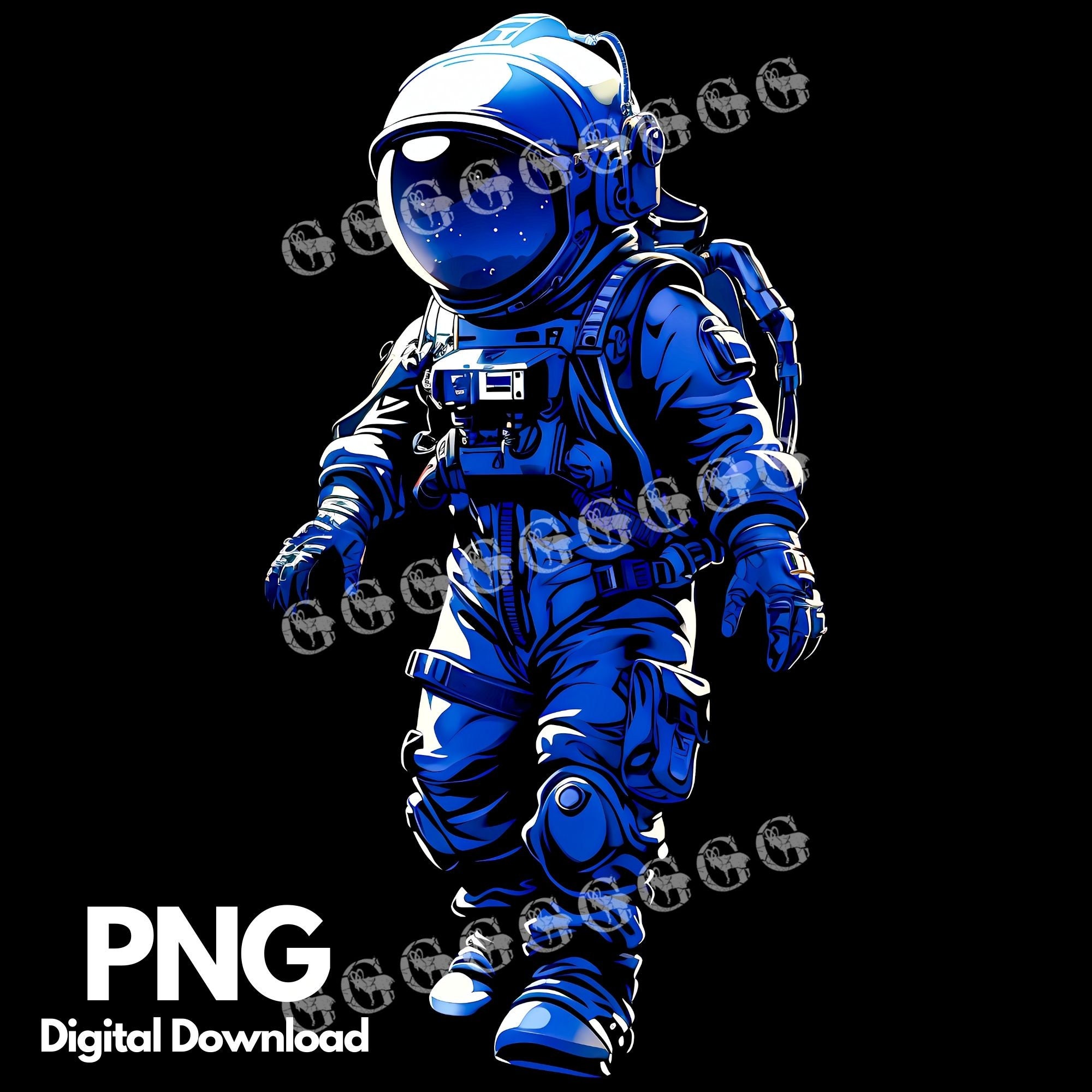 Colorful Astronauts PNG Bundle Astronaut Clipart Cartoon - Etsy