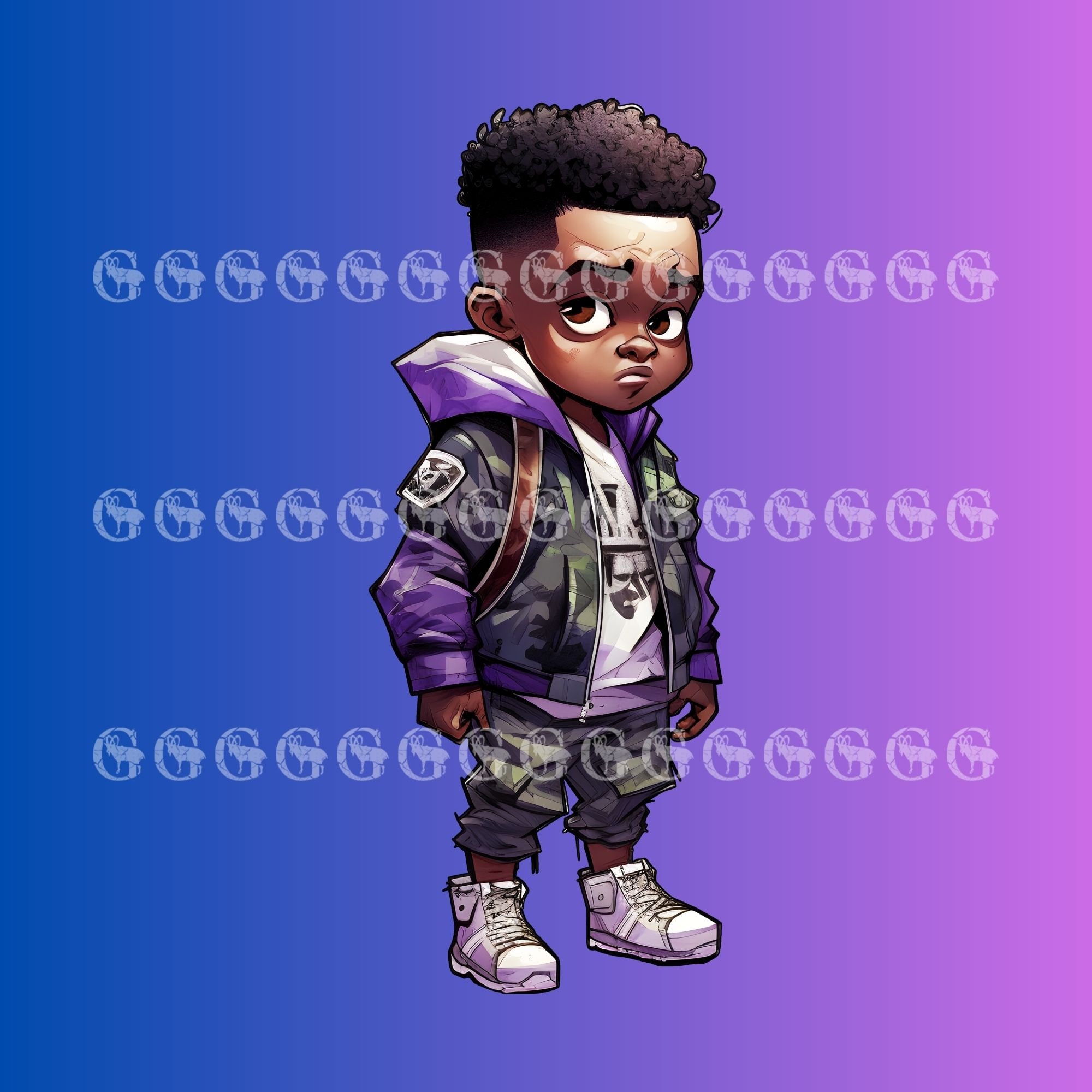 Cool Urban Boys Wearing Streetwear Bundle (set 1), Black Boy Png Bundle ...