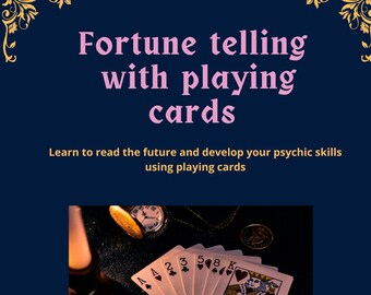 Cartomancy Deck Fortune Telling Cards Playing Cards Guidance Cards - Etsy