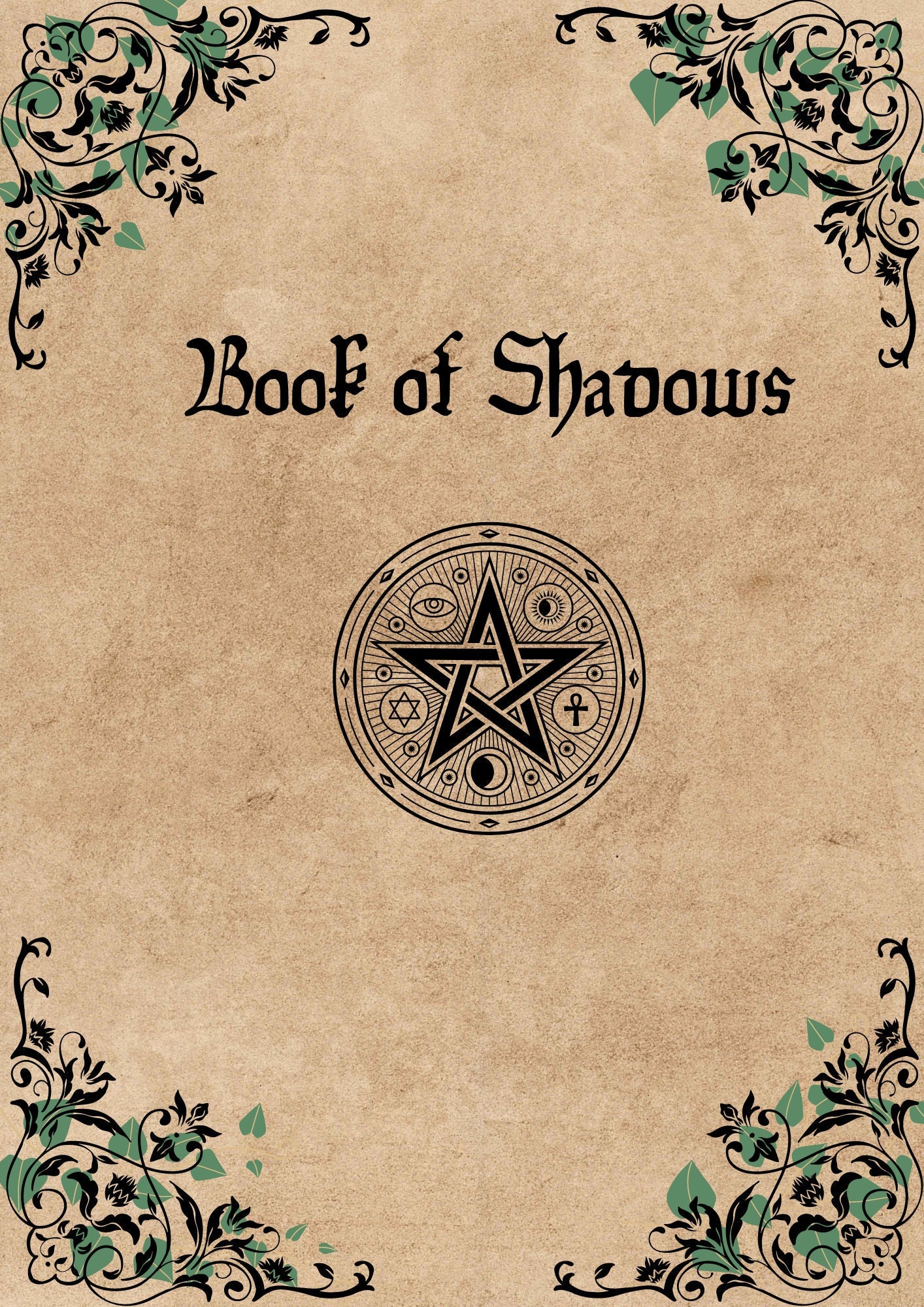 Book of Shadows (A4) - Etsy