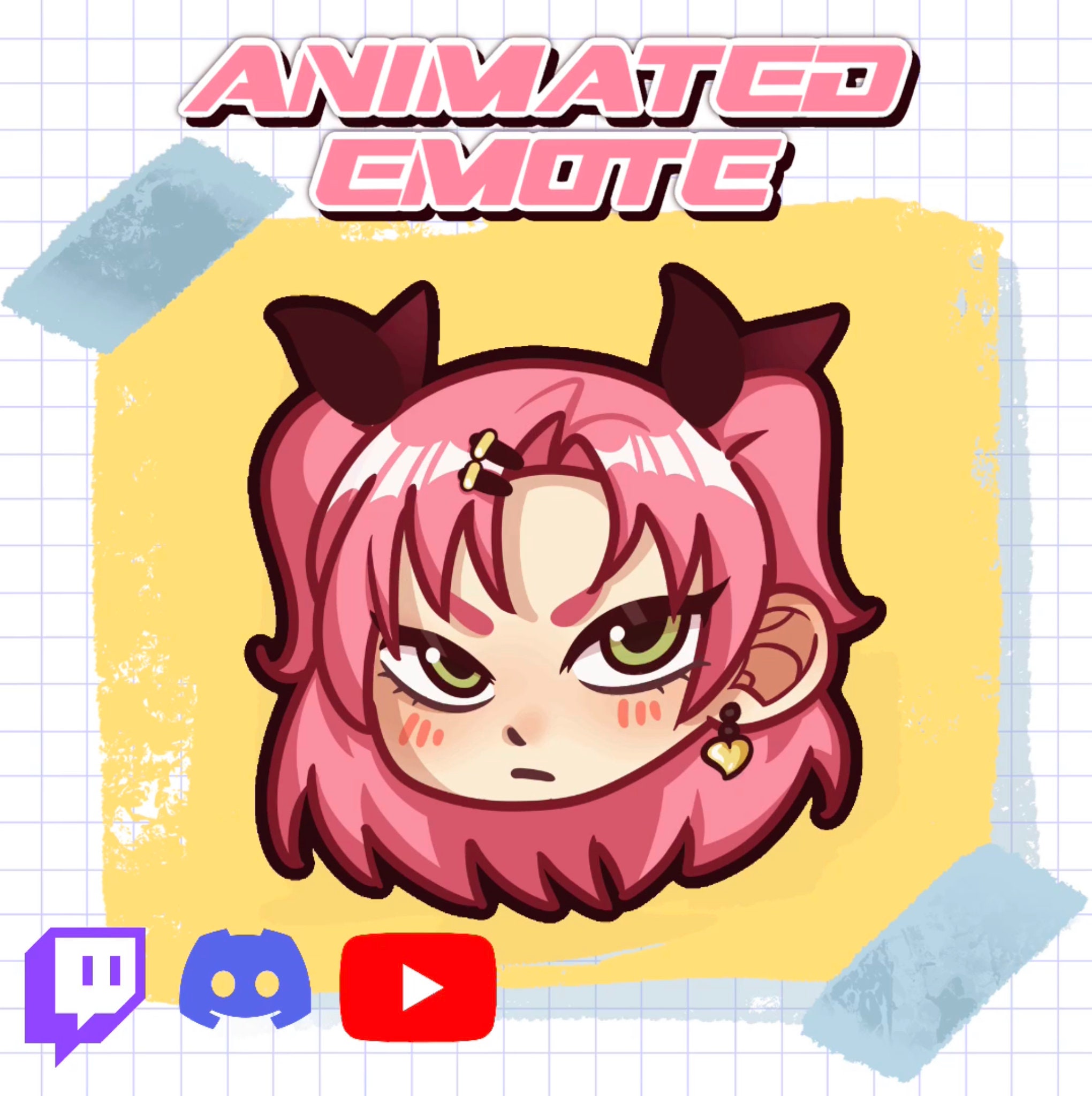 ZENLESS ZONE ZERO Animated Emote for Twitch, Discord, Youtube Animated ...