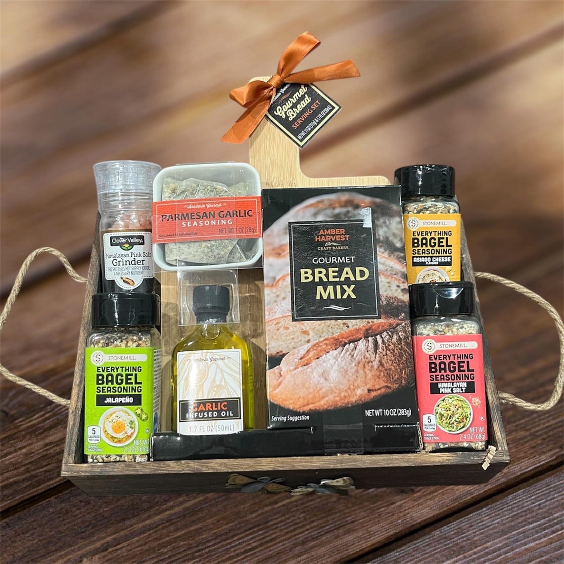 Gourmet Bread and Bagel Gift Basket Perfect for Food Lovers & Kitchen ...