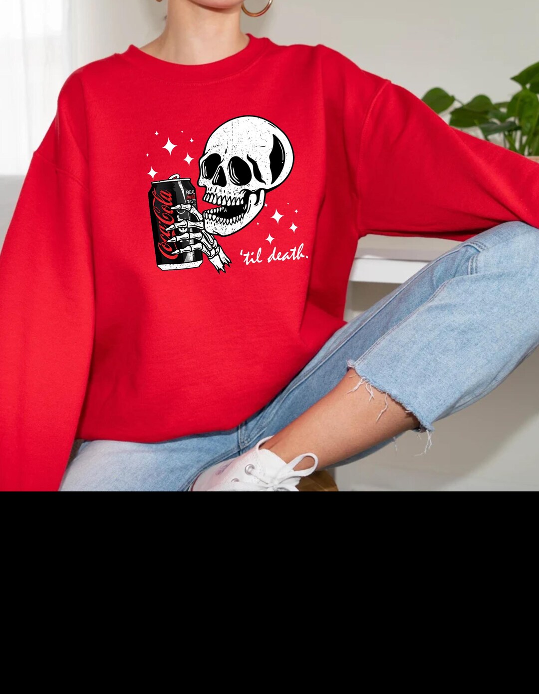 Gothic Skull Soda Can T-shirt, Edgy Skeleton Art, Punk Grunge Tee - Etsy
