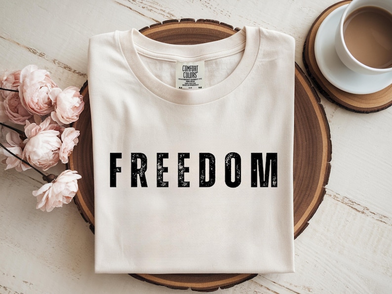 Freedom Shirt, Comfort Colors Tee, Activist T-shirt - Etsy