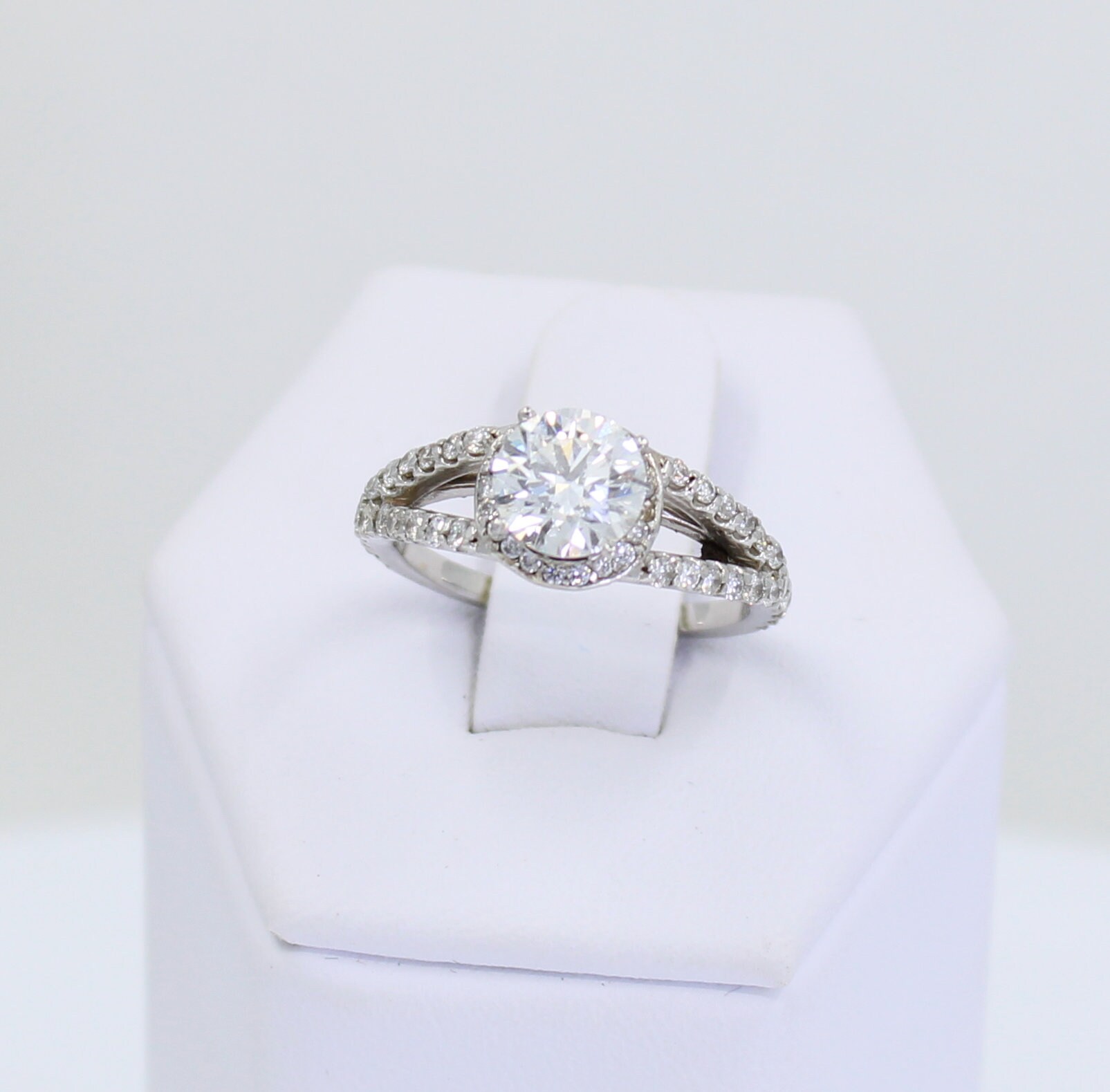 Infinity Engagement Ring - Etsy