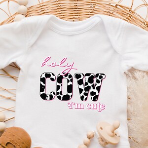 Holy Cow I'm Cute Onesie®, Western Concert Shirt, Country Western Baby ...