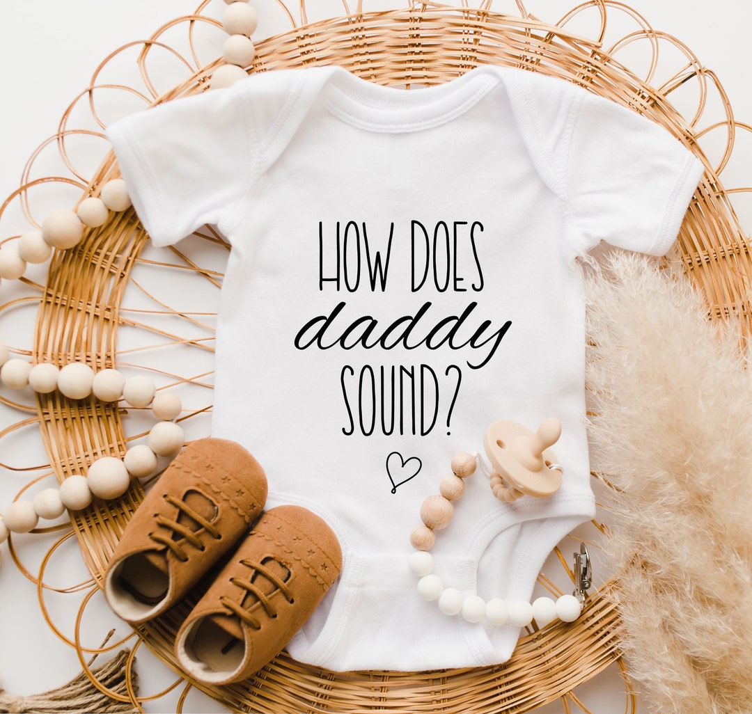 Hello Daddy Onesie®, Pregnancy Announcement for Husband, Pregnancy ... Hello Daddy Onesie®, Pregnancy Announcement for Husband, Pregnancy ...
