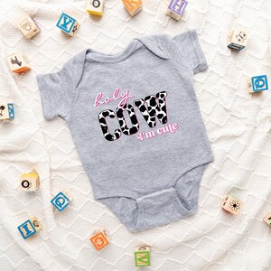 Holy Cow I'm Cute Onesie®, Western Concert Shirt, Country Western Baby ...