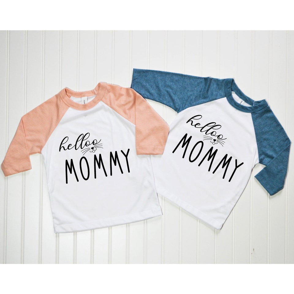 Hello Mommy Baby Onesie - Hi Daddy Mommy Announcement Onesie sold by ...