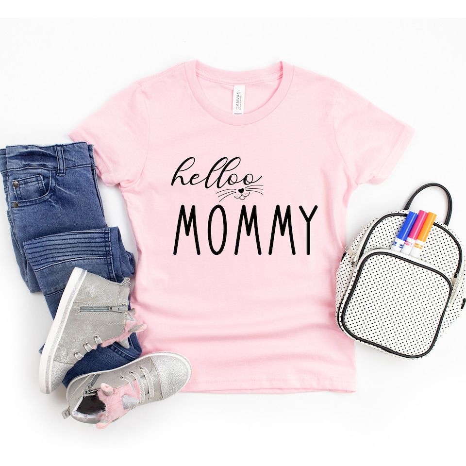 Hello Mommy Baby Onesie - Hi Daddy Mommy Announcement Onesie sold by ...