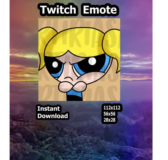 Powerpuff Girls Bubbles Mad