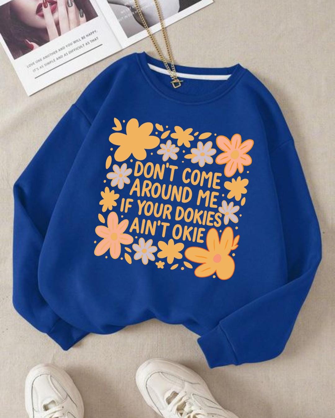Funny Retro Quote Digital Download PNG Design - Don’t Come Around Me If ...