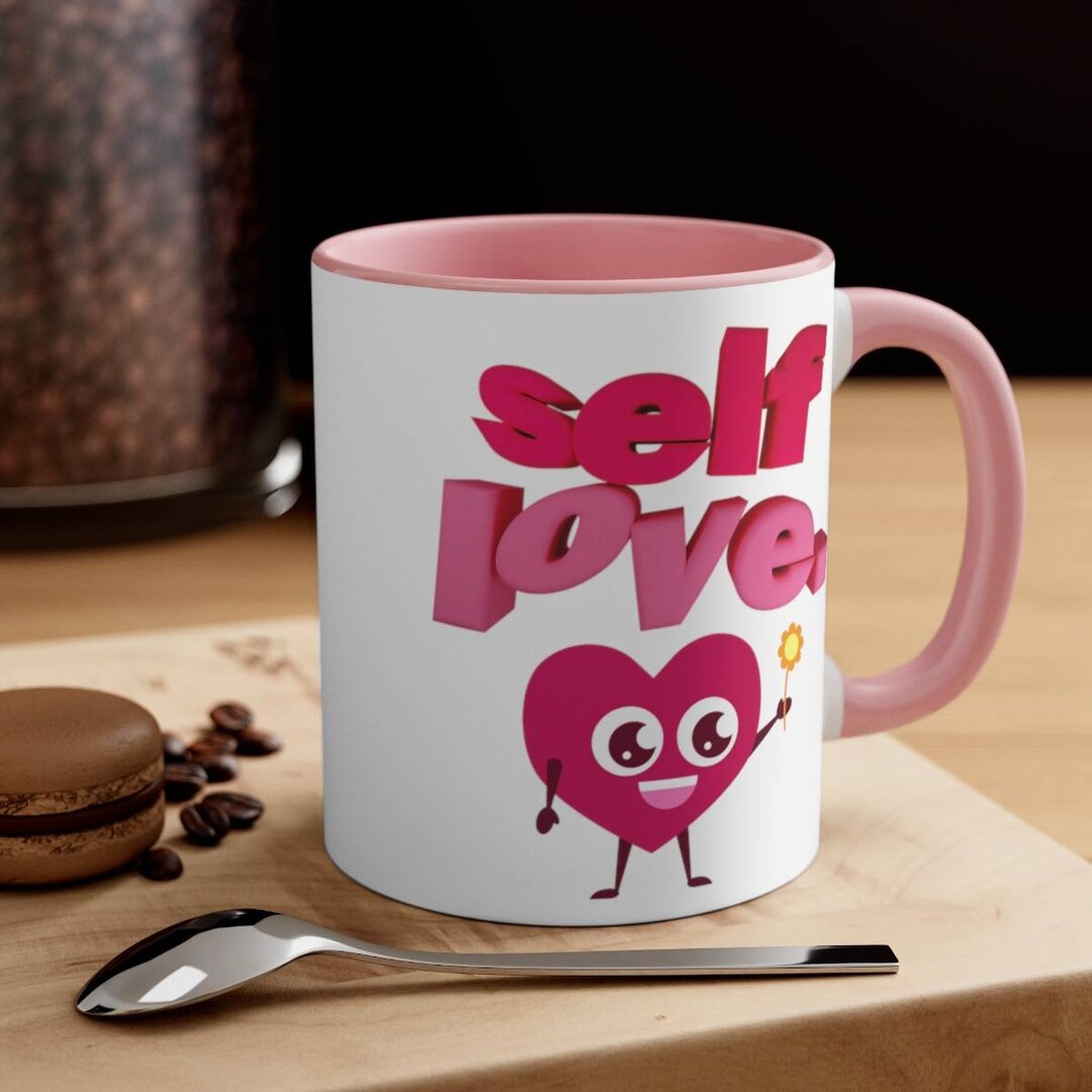 Self Love Mug Aesthetic Self Love Mugs Retro Self Care Mug - Etsy