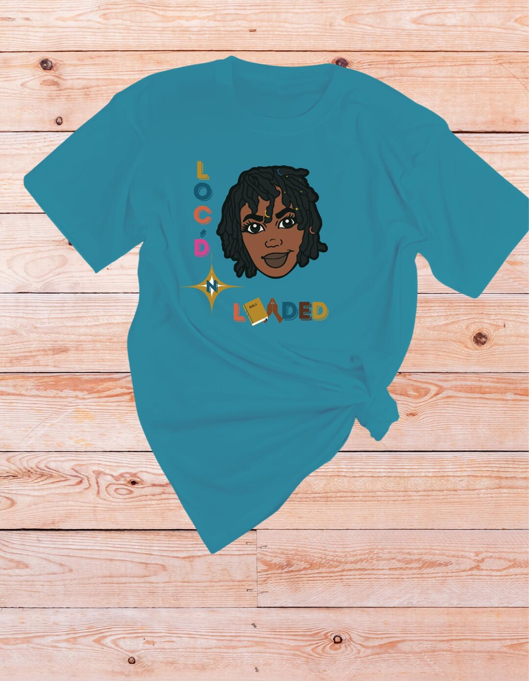 Women's Loc'd and Loaded Shirt, Motivational Tshirt Gift, Inspirational ...