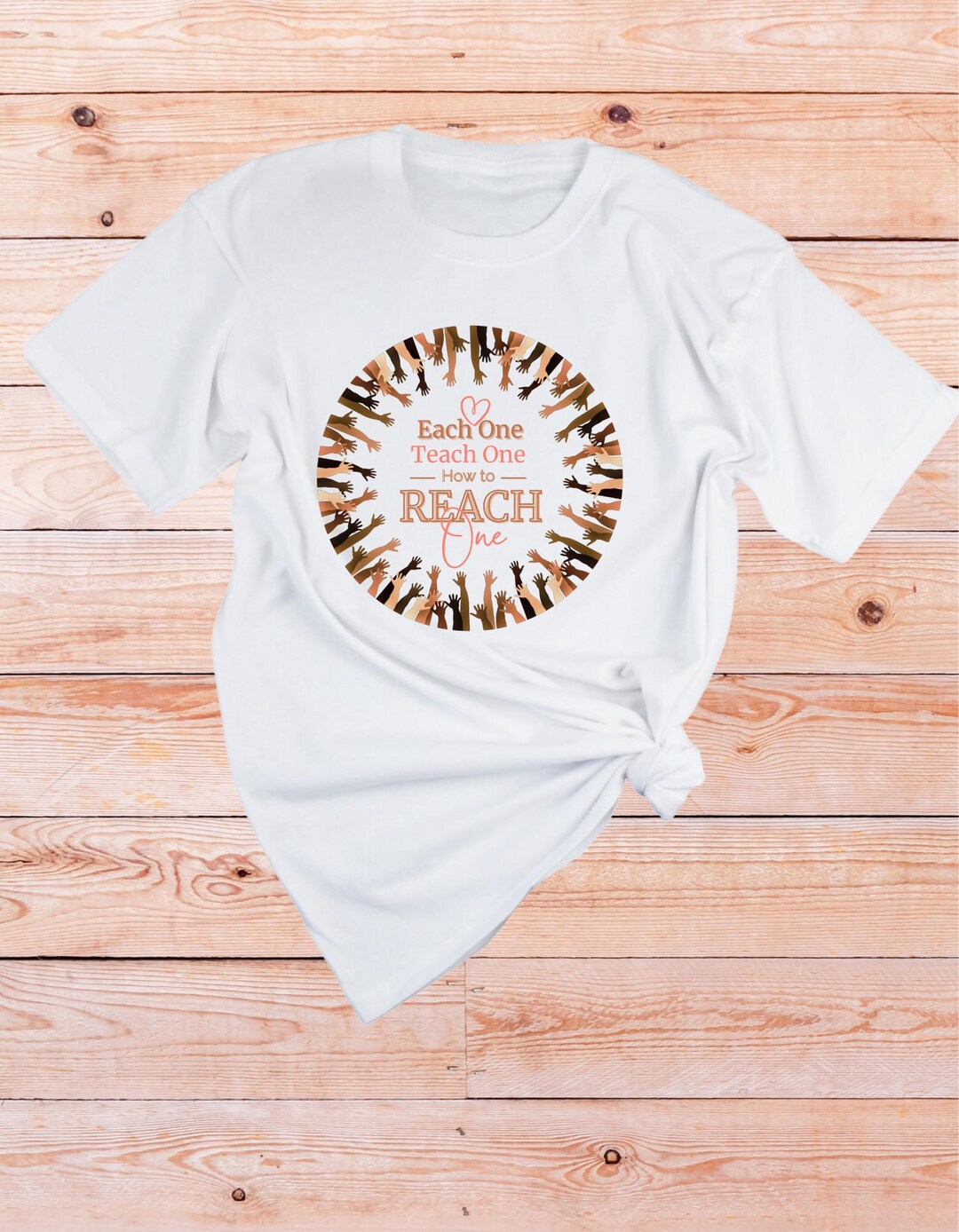 Each One Teach One T-shirt: Empowerment Gift for Teachers - Etsy