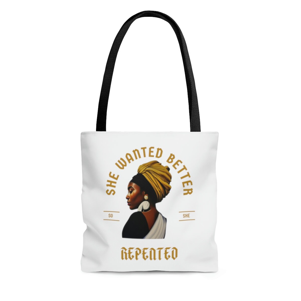 Woman of God Tote Bag, Melanin Woman Bag, Bible Verse Faith Based ...