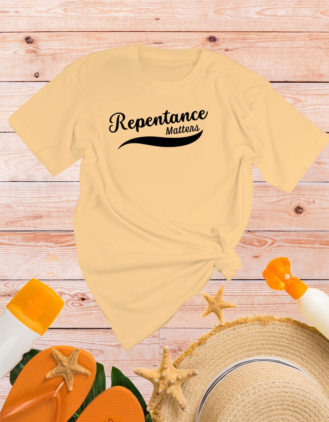 Repentance Matters Adult Scripture Inspired T-shirt, Men's ...