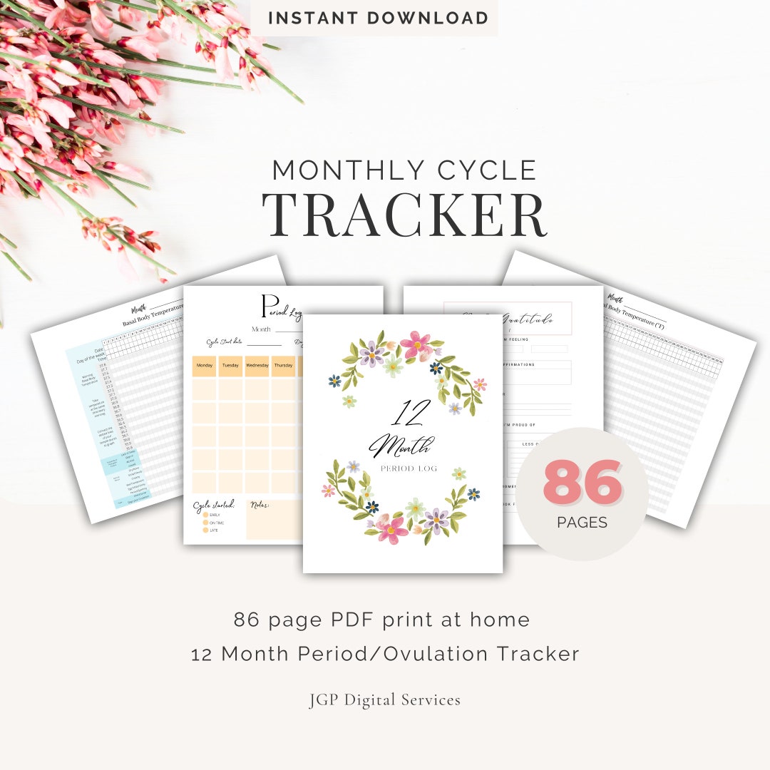 Ovulation Tracker, Period Tracker, Basal Body Temperature Planner ...