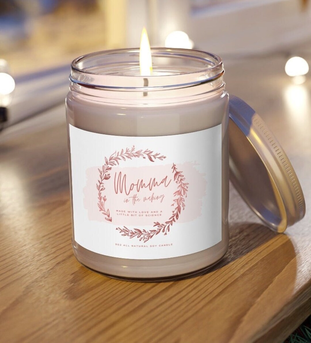 IVF Gift Candle: Aromatherapy Soy Wax Candle for Momma - Etsy