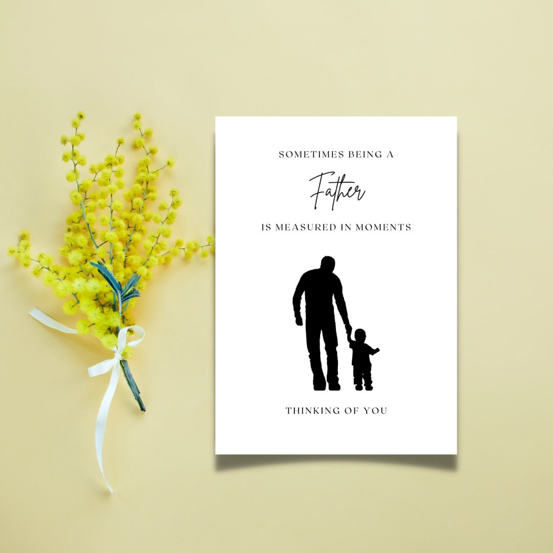 Thinking of You Father's Day Card (digital Download) - Etsy