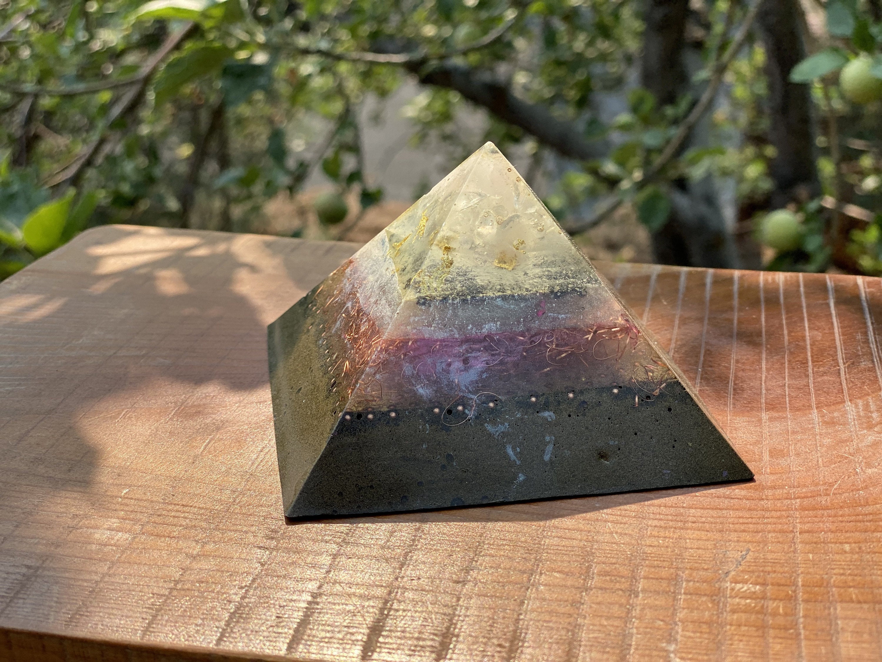 Smoky Quartz With Jade Pyramid - Etsy Canada