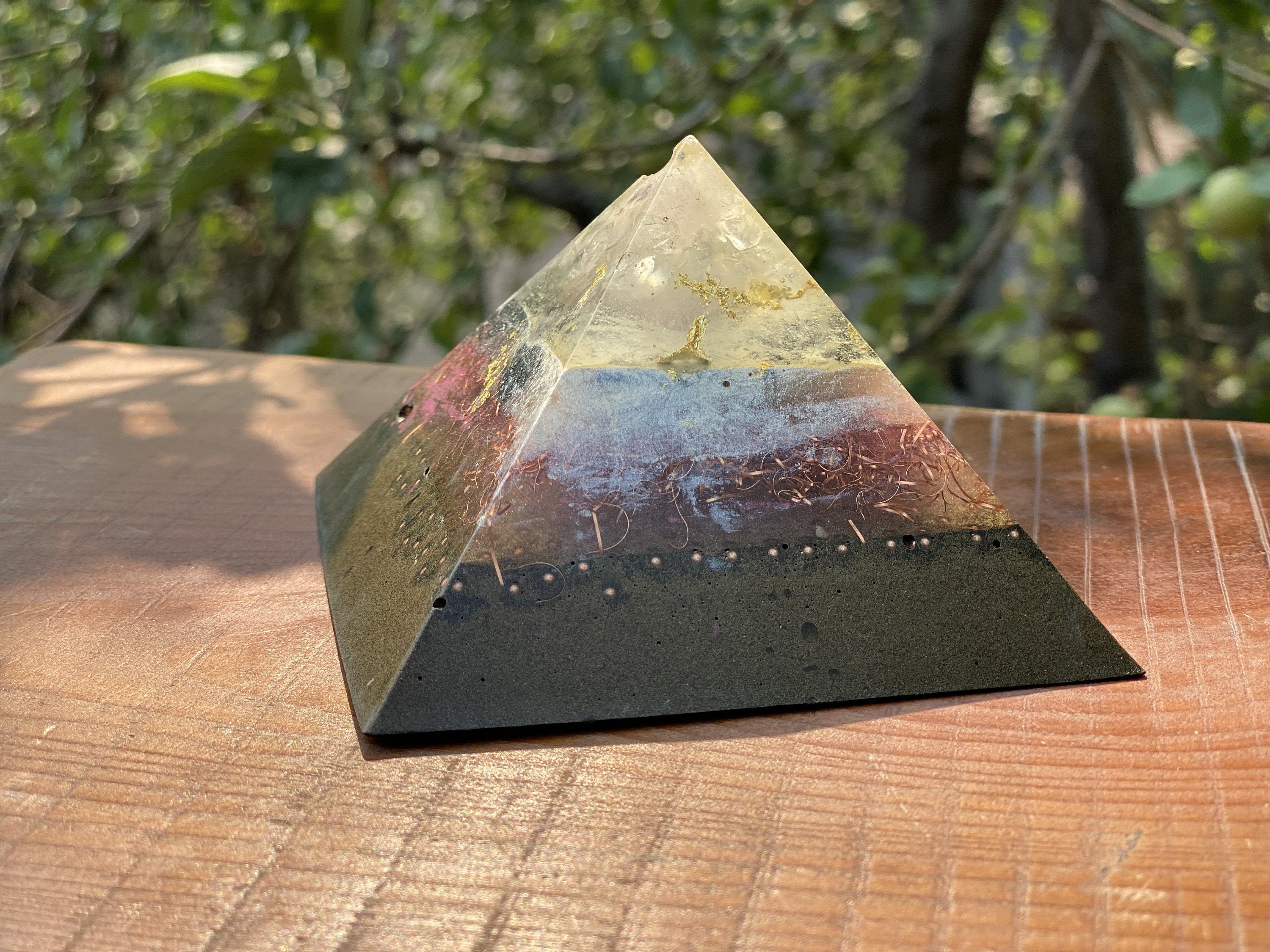 Smoky Quartz With Jade Pyramid - Etsy Canada