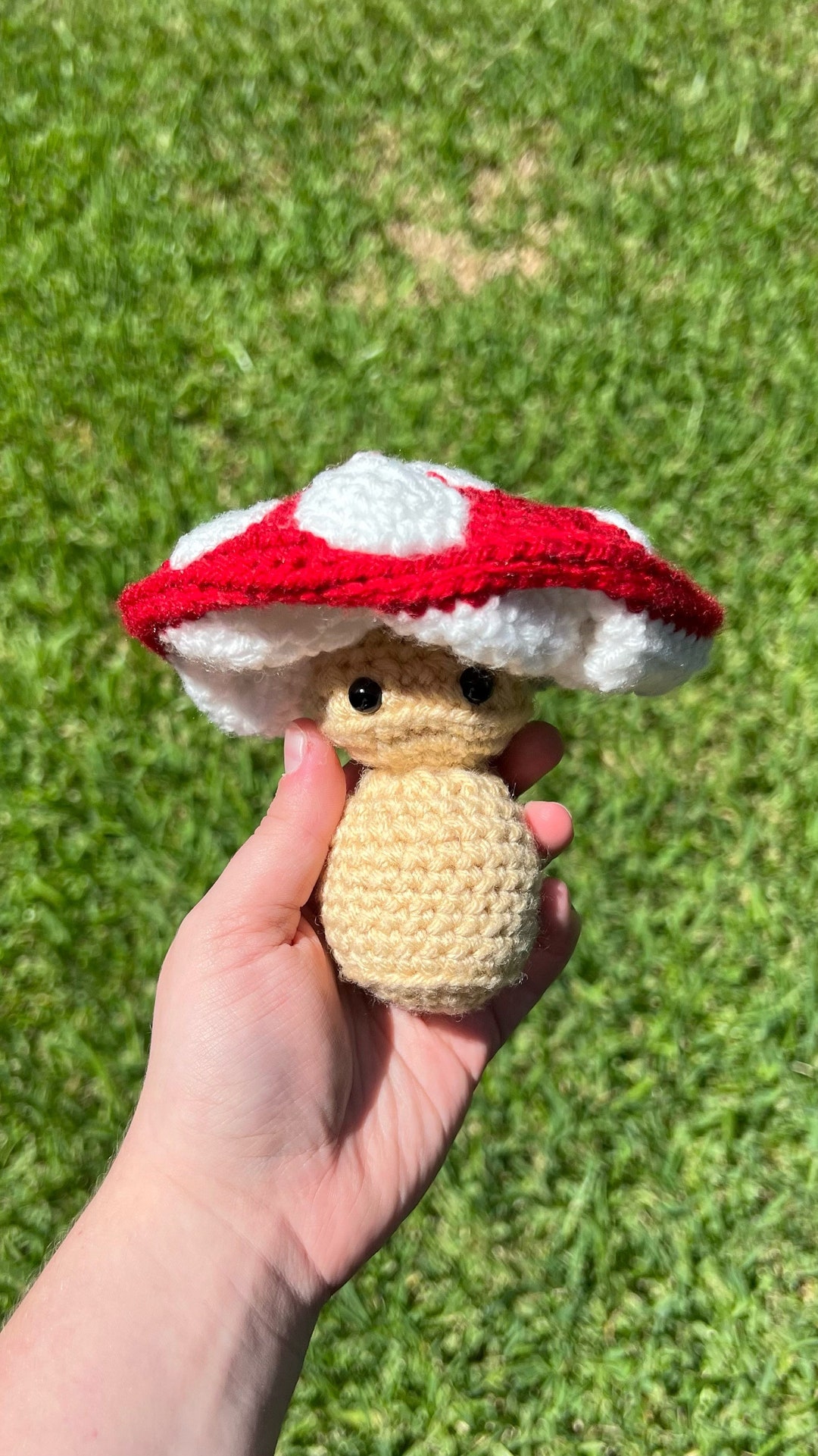 Mushu the Mushroom Crochet PDF Pattern - Etsy