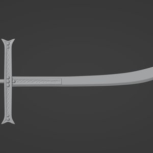 Mihawk Sword From One Piece Anime (stls) - Etsy