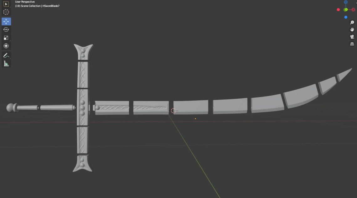 Mihawk Sword From One Piece Anime (stls) - Etsy