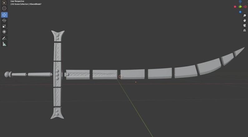 Mihawk Sword From One Piece Anime (stls) - Etsy