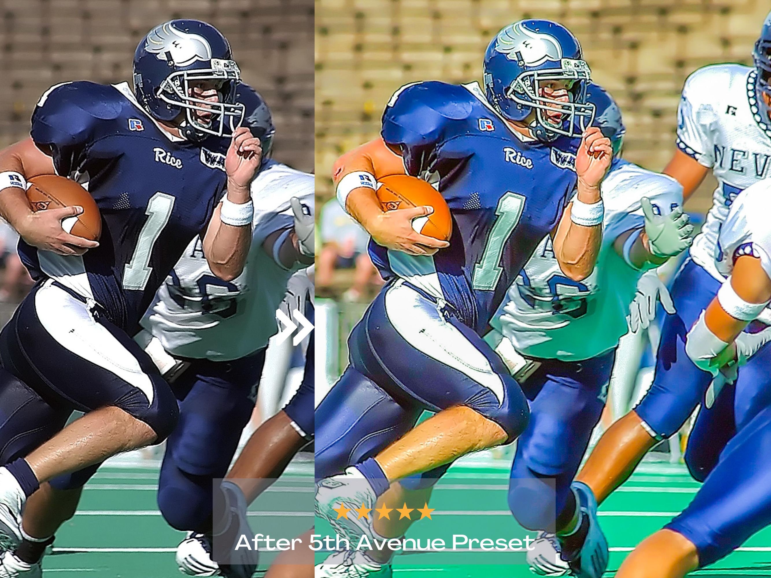 15 Football Lightroom Presets by 5th Avenue Presets. Save Time and ...