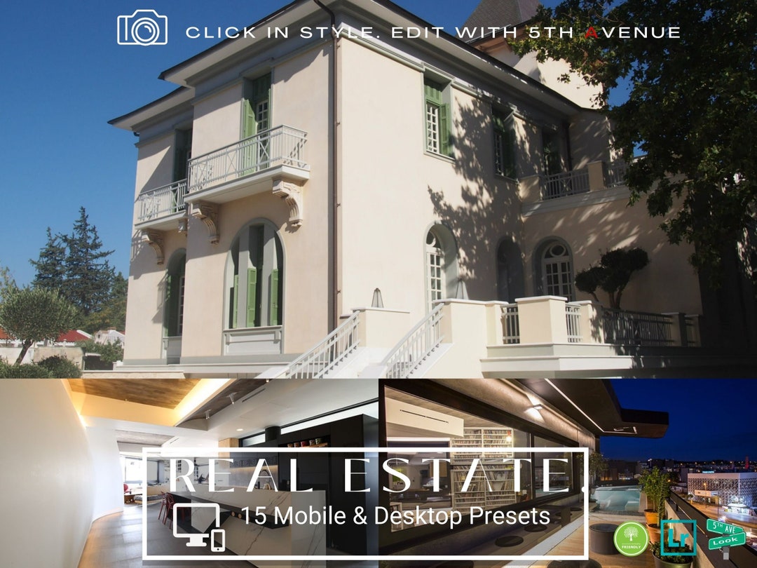 15 Real Estate Presets for Lightroom Mobile and Desktop. Created for ...