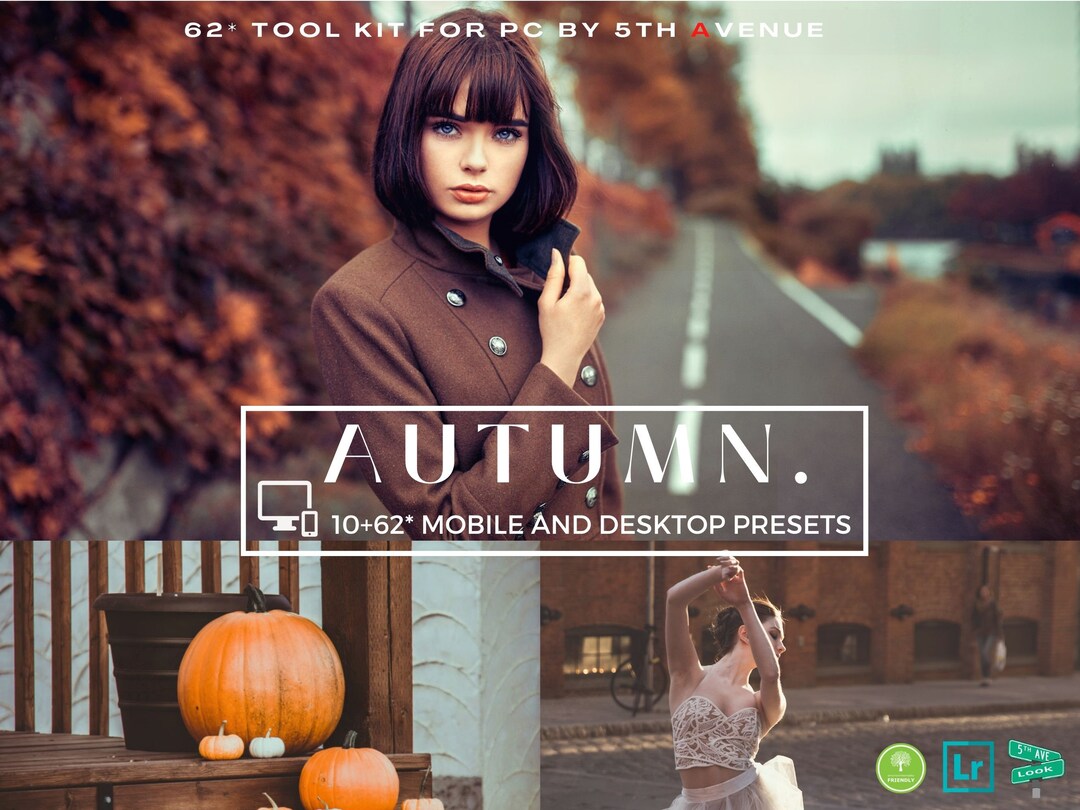 10 Fall Presets Lightroom. Autumn Presets That Work Perfectly Also as ...