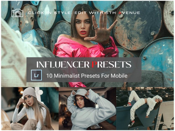 10 INFLUENCER PRESETS MINIMALIST for Lightroom Mobile. - Etsy 10 INFLUENCER PRESETS MINIMALIST for Lightroom Mobile. - Etsy