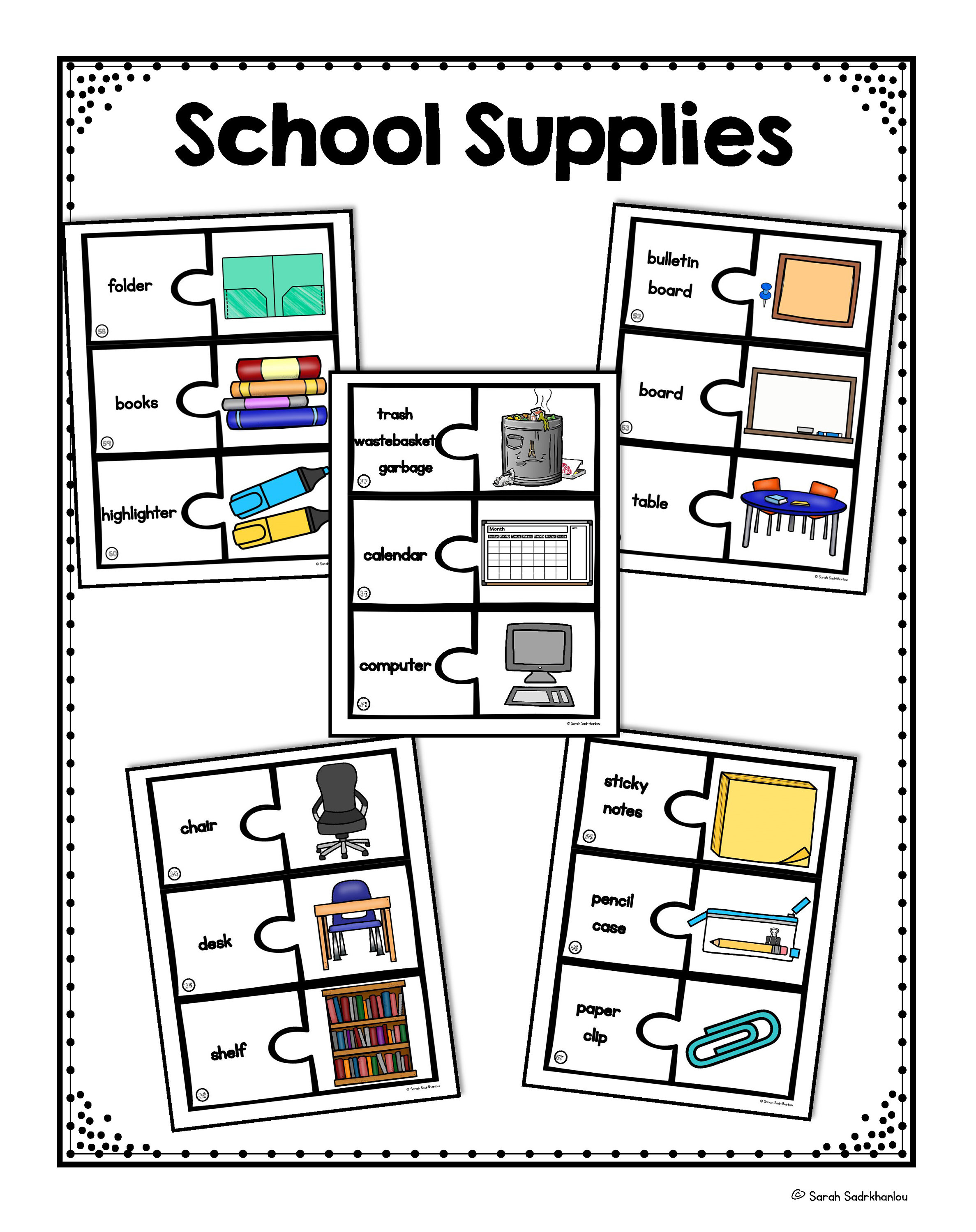 Survival English Puzzles Questions Commands Classroom ESL Vocabulary ...