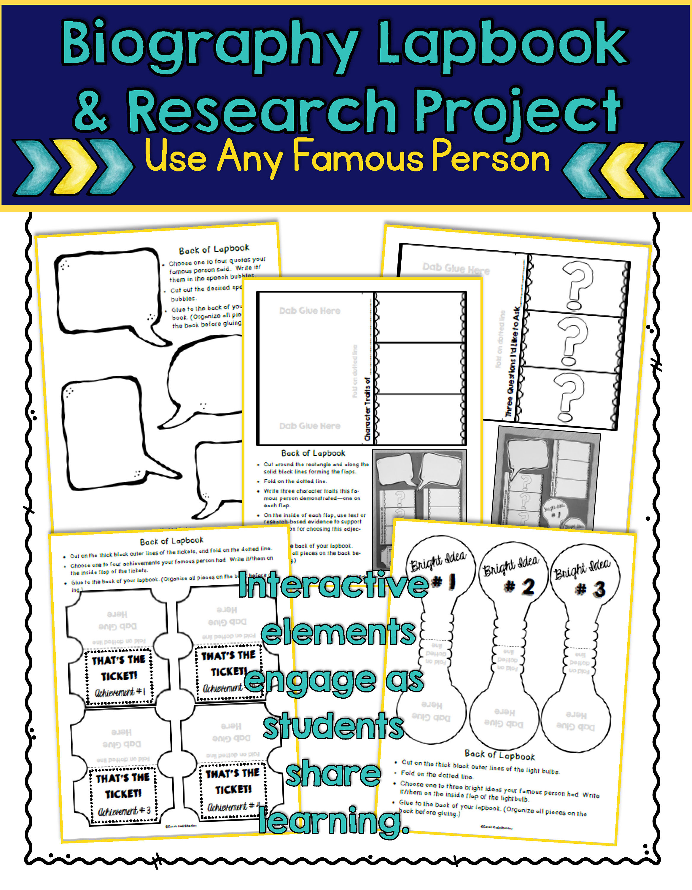 Biography Graphic Organizer