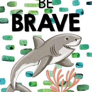 Ocean Sea Animal Theme Motivational Posters Classroom or Child's Room ...