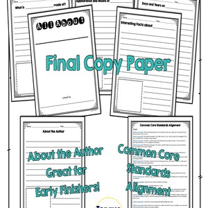 Planet Research Project Report With Graphic Organizer - Etsy