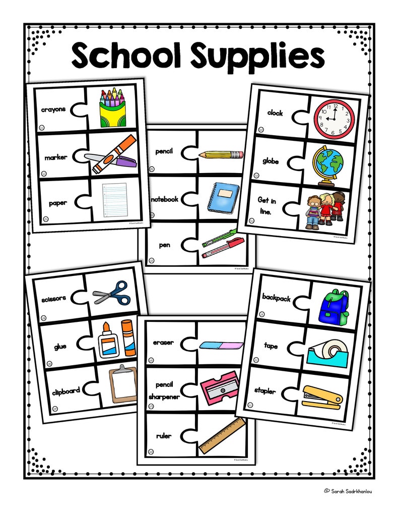 Survival English Puzzles Questions Commands Classroom ESL Vocabulary ...