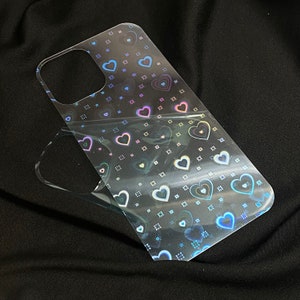 Phone Deco Card, Clear Phone Background Card, Phone Backing Card, Clear ...