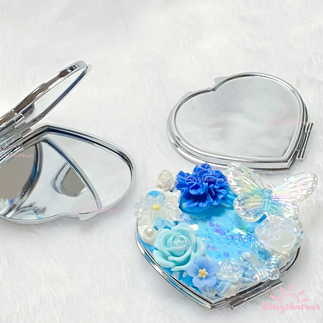 Decoden Blank Compact Metal Mirror for Decoden Projects,decoden Art ...