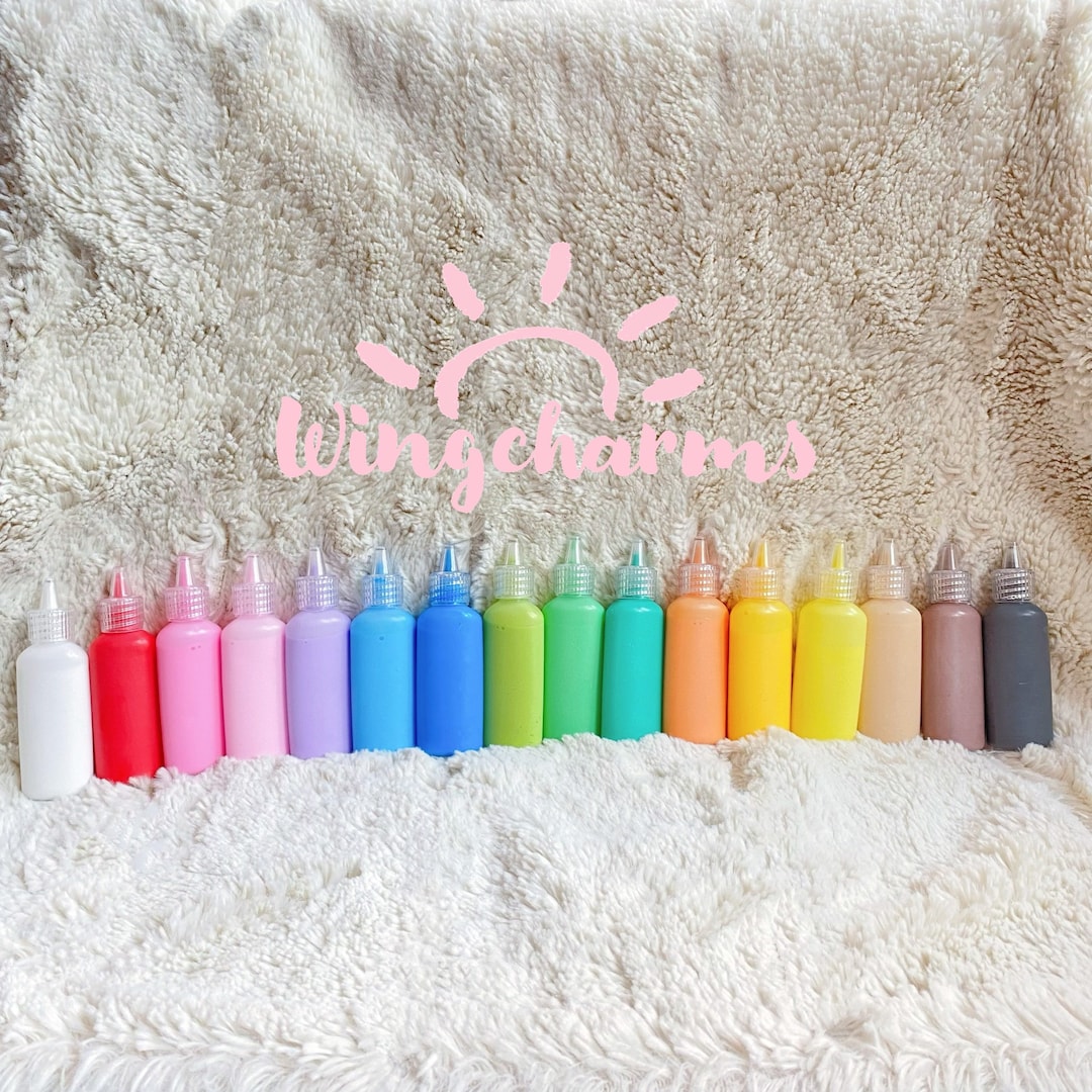 16 Color Decoden Liquid Cream Glue, Simulation Cream Glue, Decoden Jam ...